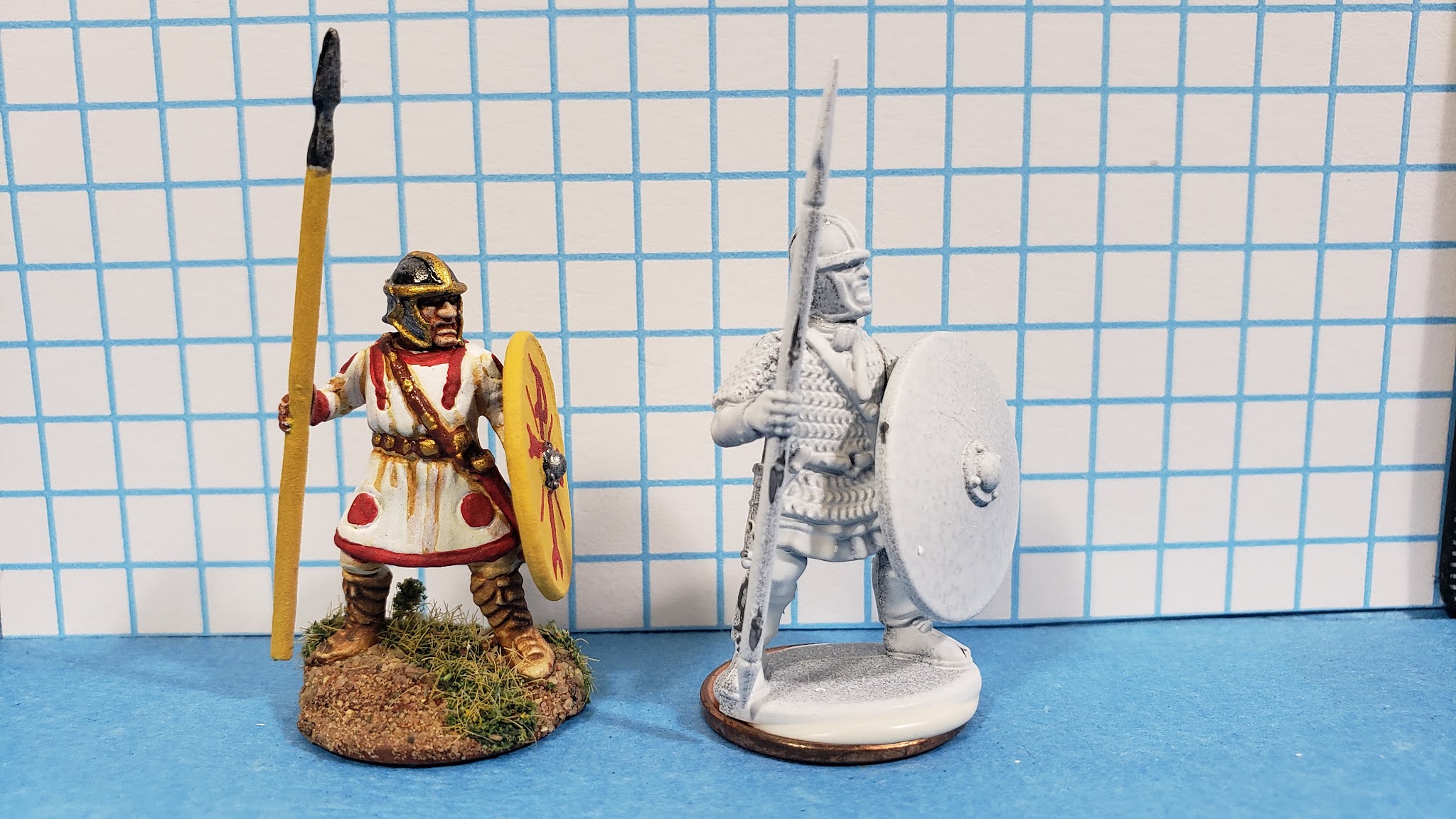 Anton's Wargame Blog: Size Comparison between Wargames Atlantic Late Romans and Gripping Beast's ...