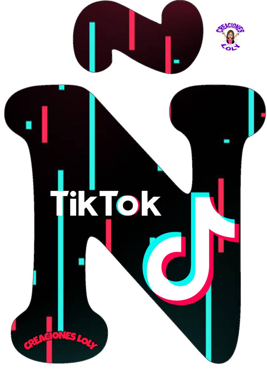 Creaciones Loly: Abecedario Tik Tok