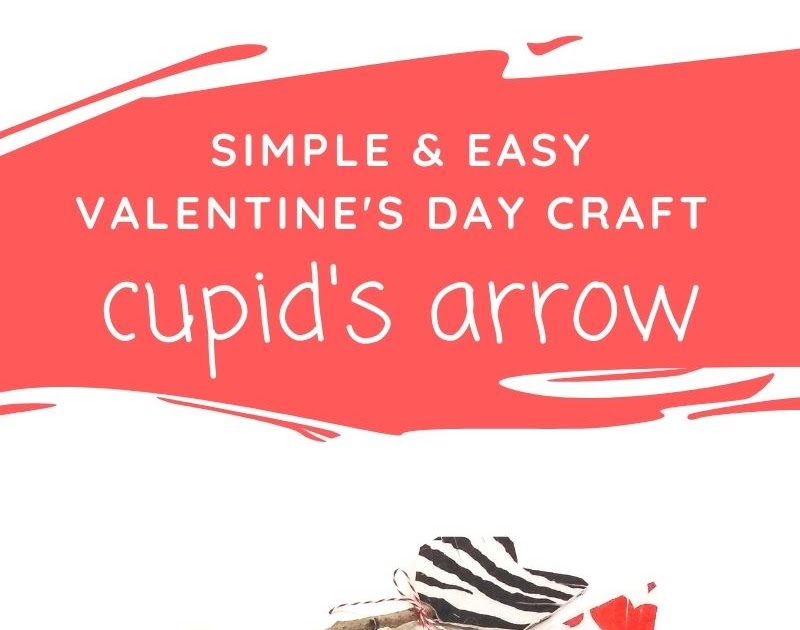 Mommy Suburbia: Simple Valentine's Day Cupid's Arrow Craft