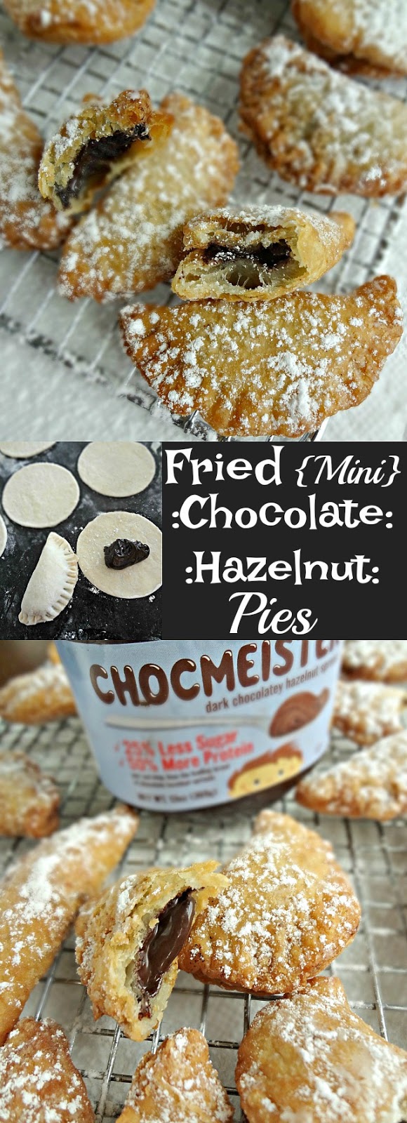 The Cooking Actress: Fried {Mini} Chocolate Hazelnut Pies