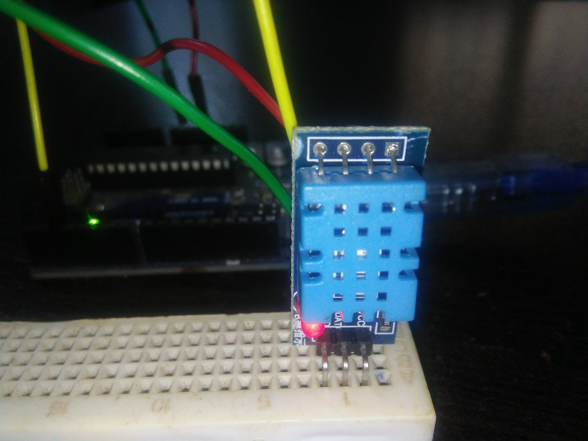 WEATHER STATION BY DHT11 USING ARDUINO