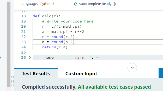Techfreak Tej Handson Python Usage Imports Hacker Rank Question And Answer Digital Python 3
