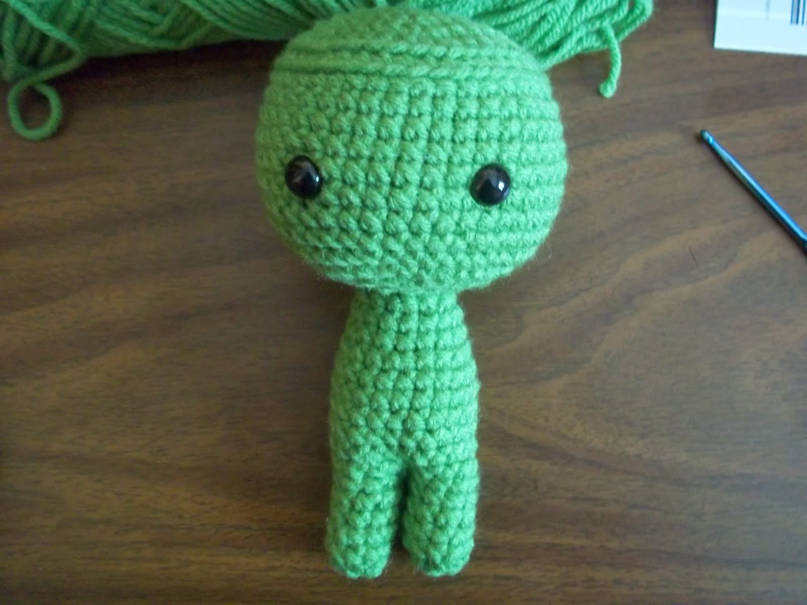 Eden is only a dream away: Little Crochet Hulk- Pattern