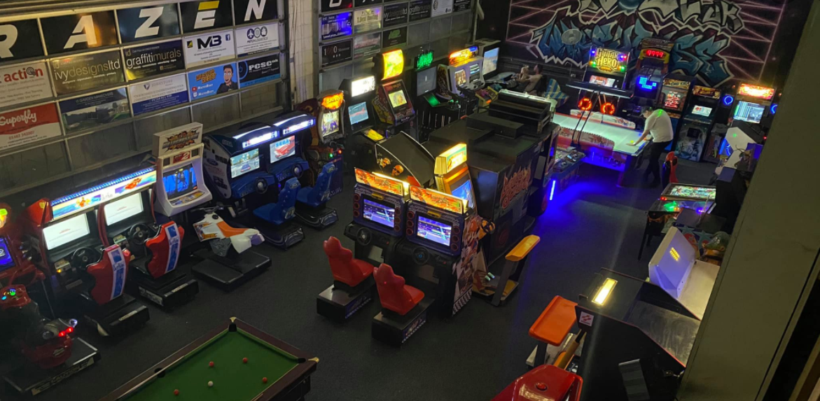 Life As Kim: Visiting The Arcade Warehouse.