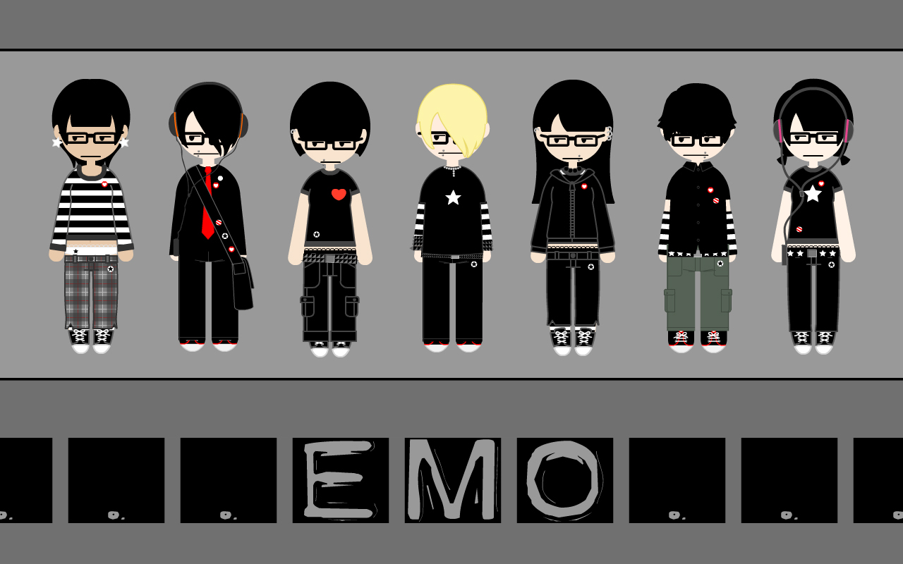 Emo Hair | Emo Hairstyles | Emo Haircuts: Emo Scene Wallpaper - The Emo ...