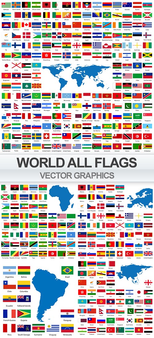 National Flags Of The World Countries