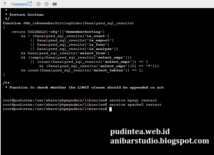 Cara Cepat dan mudah Memperbaiki error sql.lib.php di PhpMyadmin ...