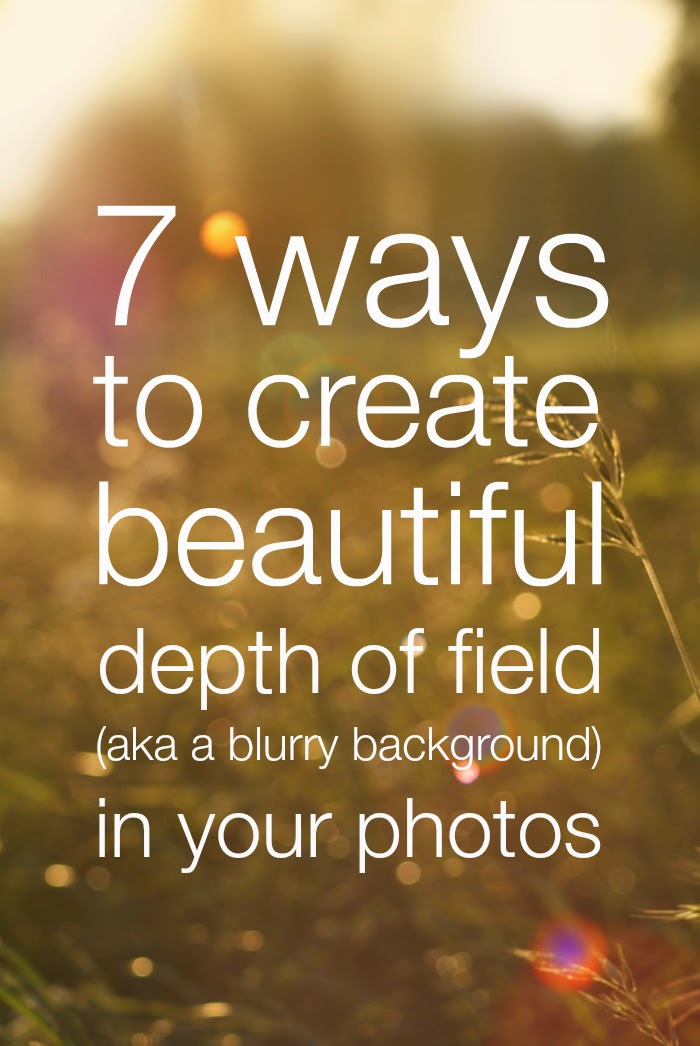 7 ways to create beautiful depth of field in your photos | submarines ...