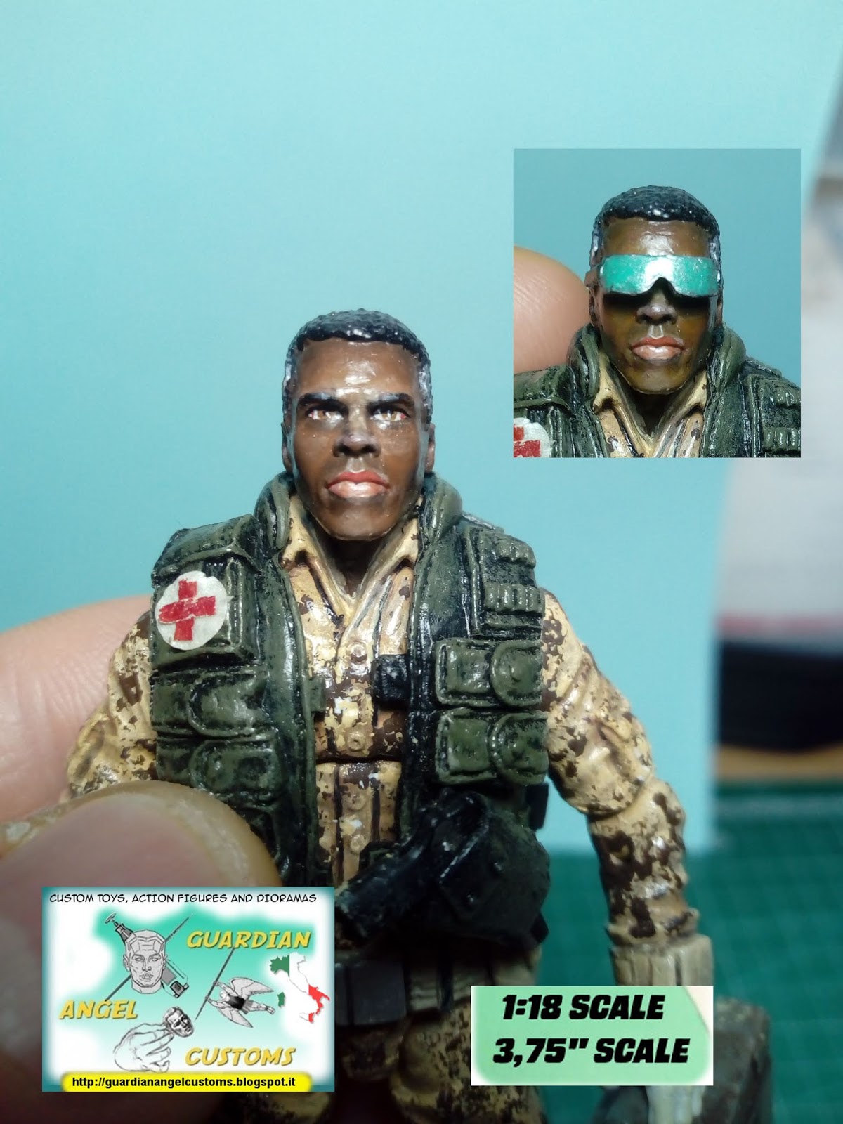 GUARDIAN ANGEL CUSTOMS: CUSTOM G.I. JOE DOC MK. 2