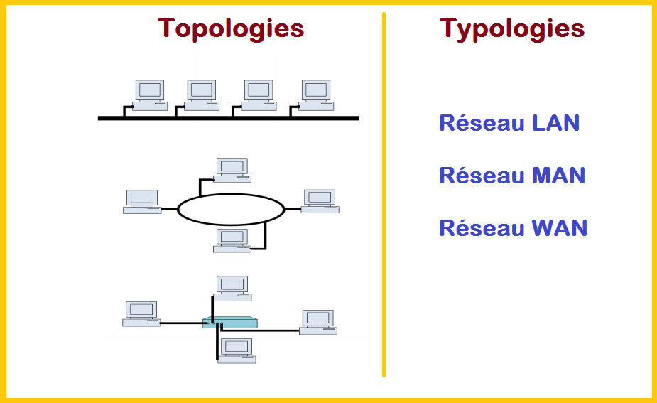 Typologie réseau : Activités + Cours + Exercices et évaluation corrigés