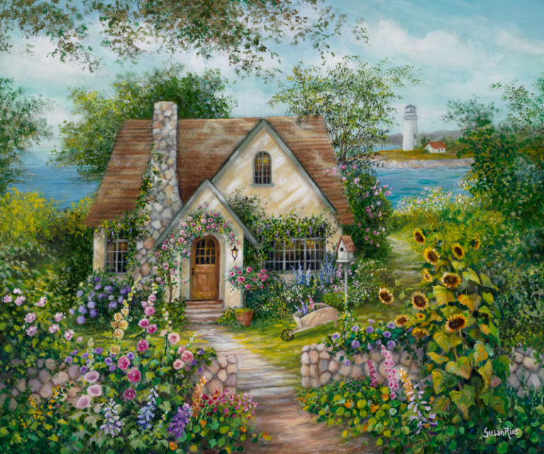 Home Living: Susan Rios Art Calendar