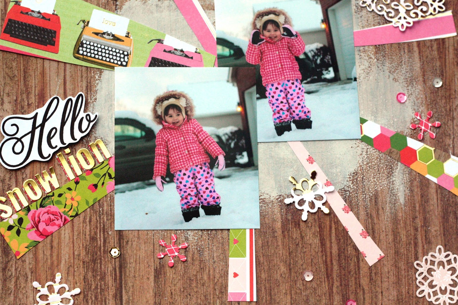 Lisa's Creative Niche: Layout with New DCWV Stack! Yay!!!