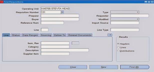 Oracle Applications: How to make the hierarchy of Requisition
