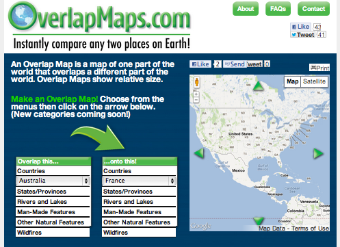 Relatively Random Teacher Thoughts: Review Overlap Maps
