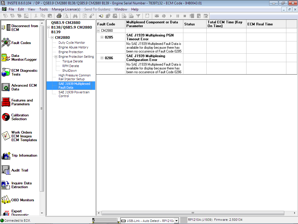 Advanced ECM Data on Cummins INSITE Software (CUMMINS Engines) - Blog ...