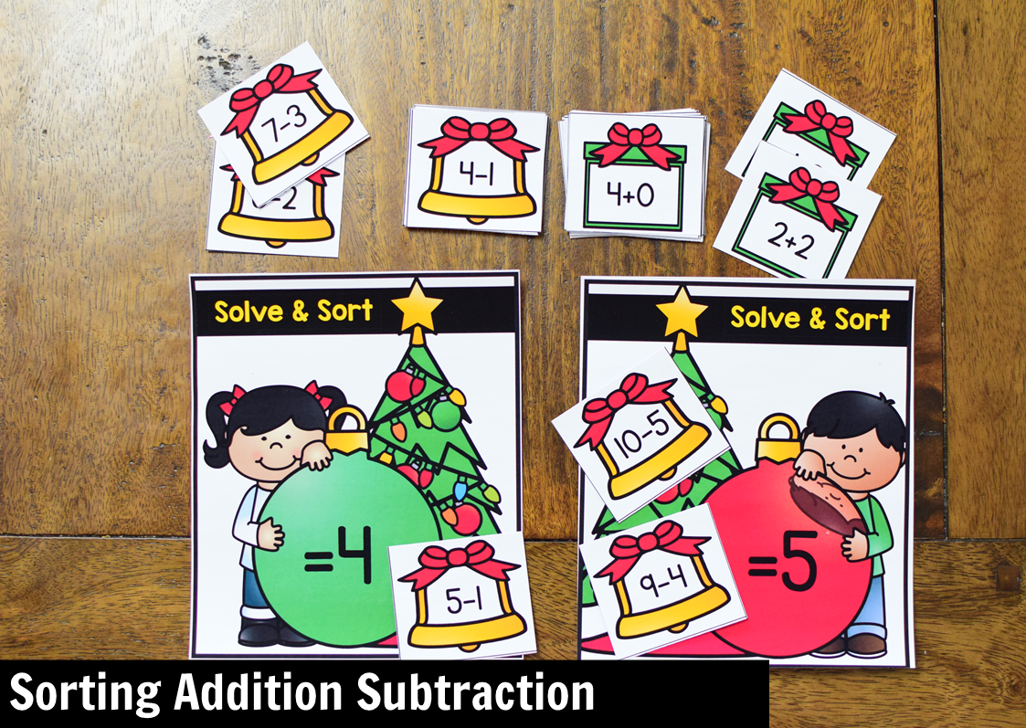 Kindergarten Math Centers and Morning Tubs - December | The Pinay ...