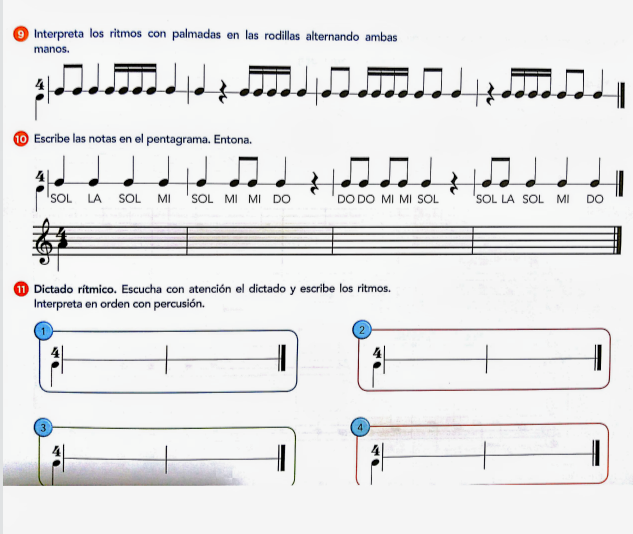 Las clases de Música del Gaudí: Actividades de compases y ritmos para ...