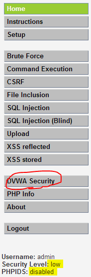 Vipul Chaskar's Blog: SQL Injection with DVWA.