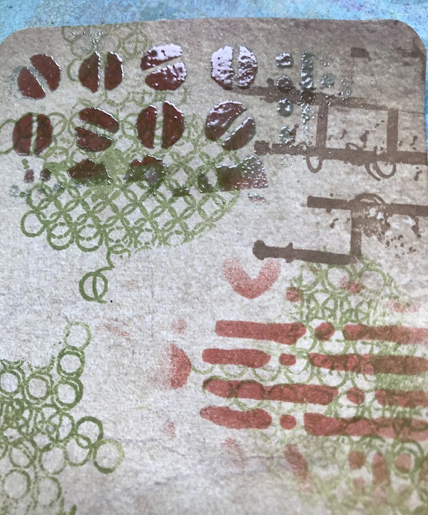 Karen Bearse Designs: Seth Apter Mini Art Journal Page for Topflight Stamps