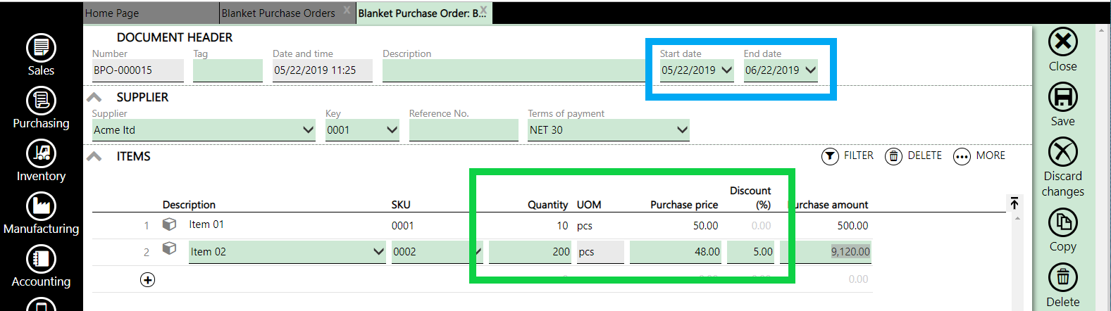 Blanket-purchase-order - ERPAG