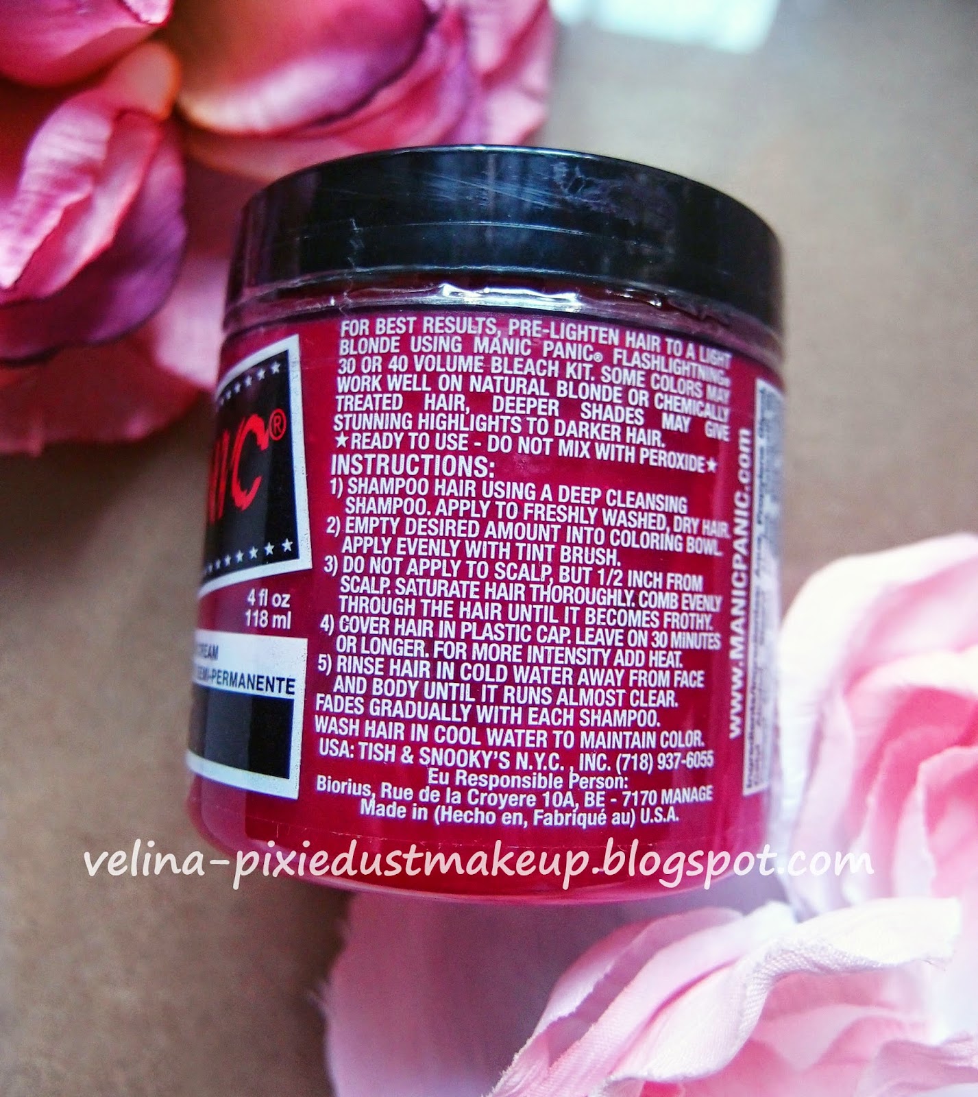 Velina ♥ Pixie Dust Makeup: Manic Panic Cleo Rose Review and a lil tips ...
