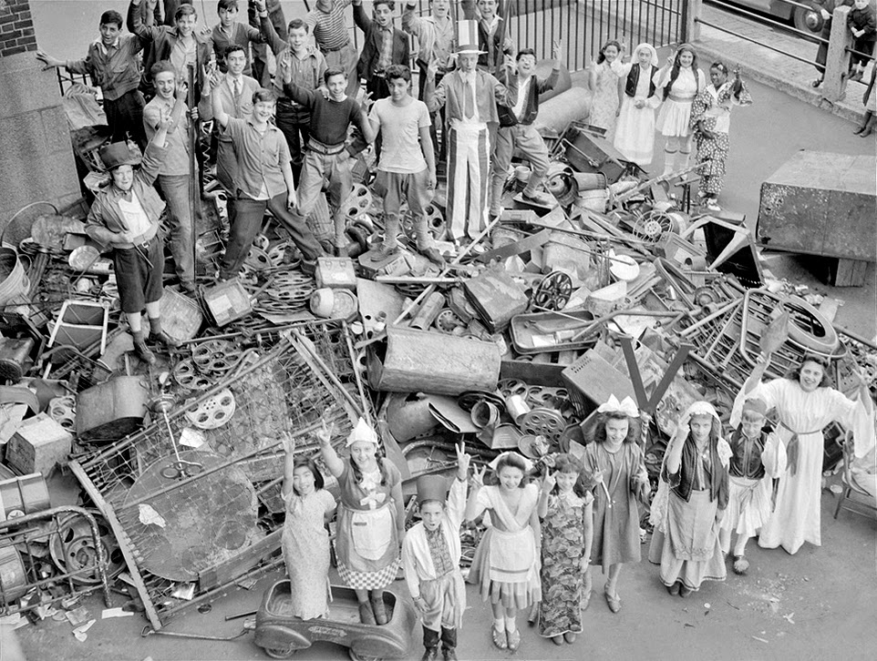 History in Photos: Scrap Drives