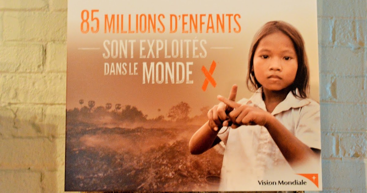 Vision Mondiale lutte aussi contre l'exploitation des enfants