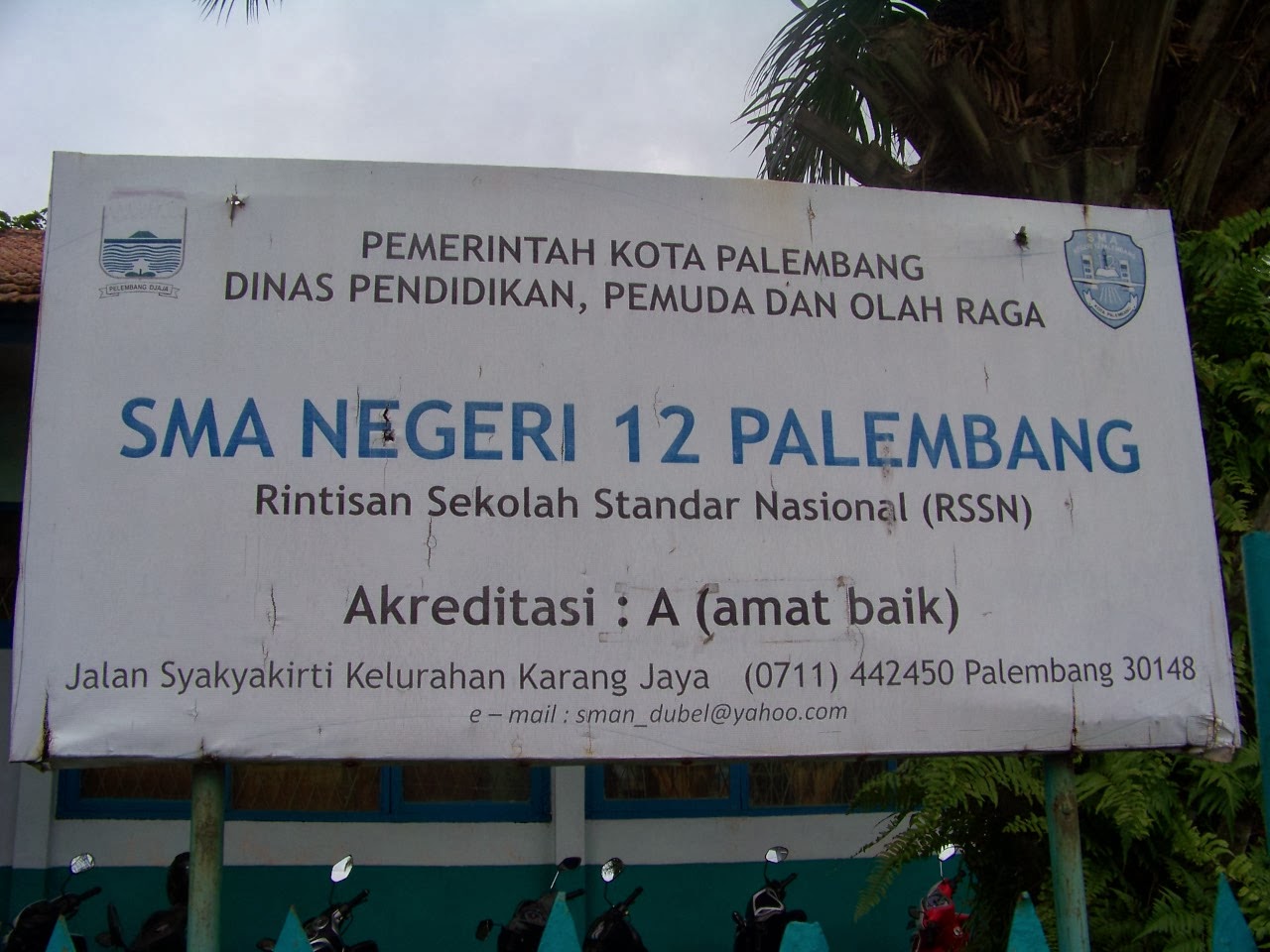 SEPUTAR PELAJAR ONLINE: SMA Negeri 12 Palembang