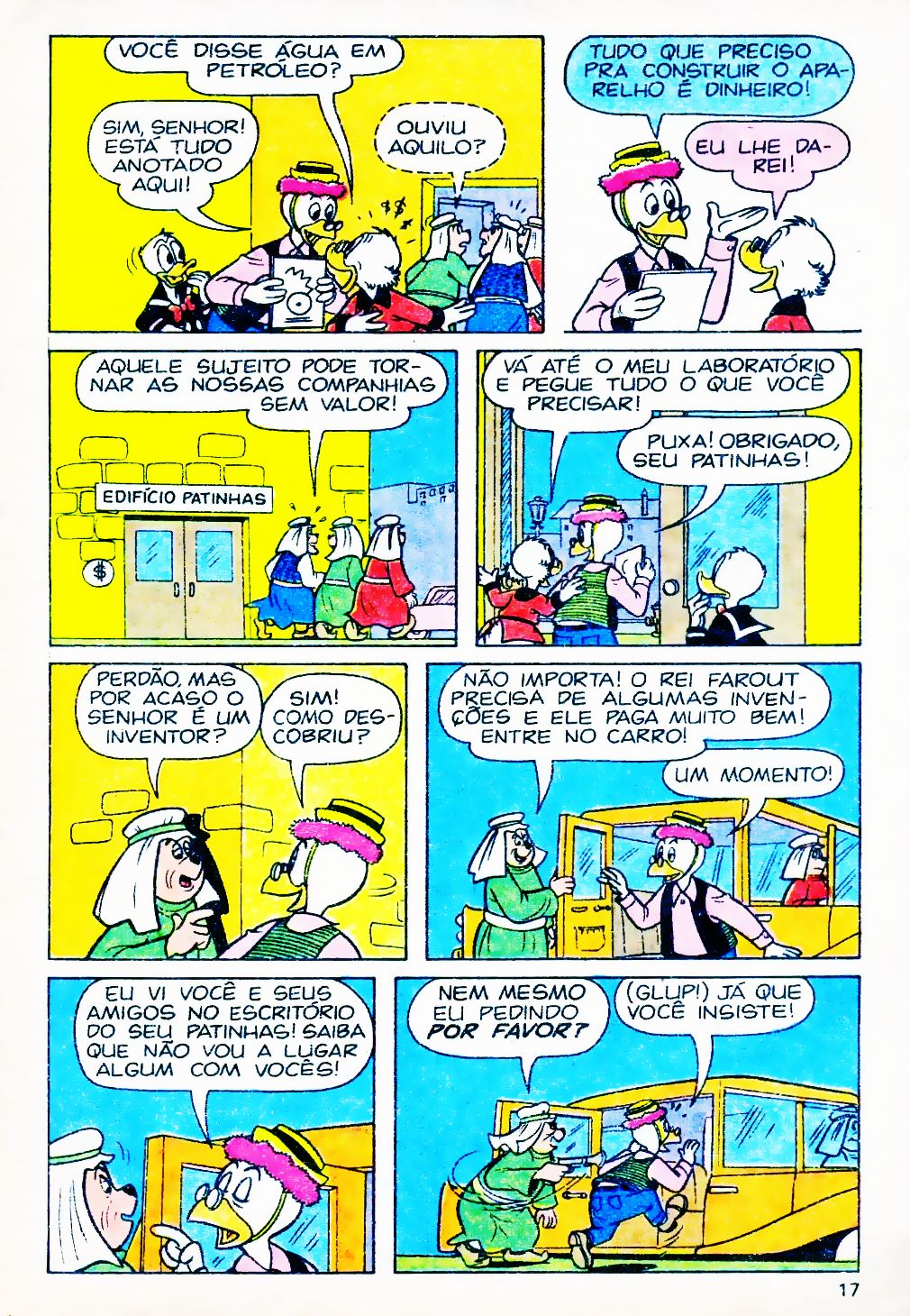 A GALERIA DOS QUADRINHOS: Professor Pardal