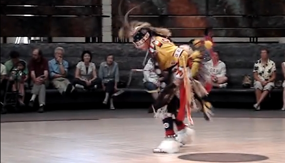 White Wolf : Traditional Apache Crown Dancer Performs a Healing Dance ...