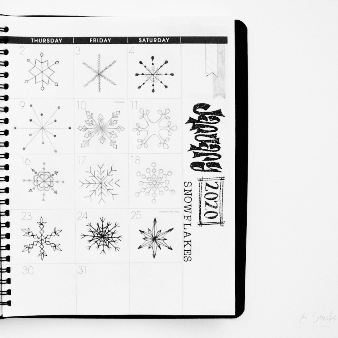 Daily Doodles for January