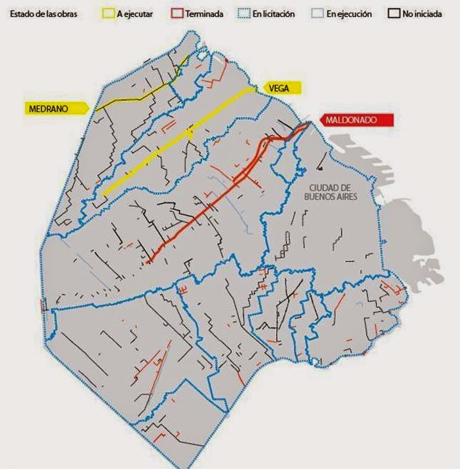 Está en marcha la segunda etapa por las obras en la cuenca del arroyo ...