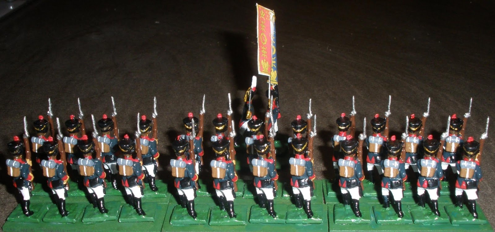 The Eastern Garrison: The first French Napoleonic infantry regiment is ...