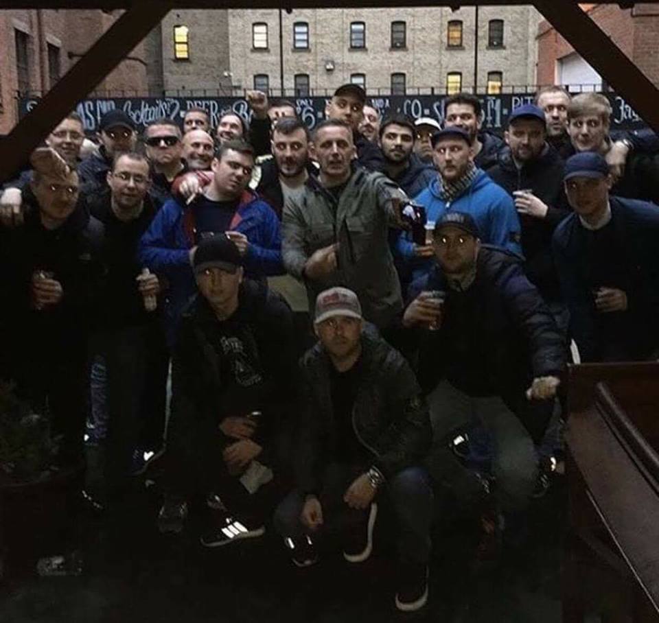 Football Hooligan Pictures: Manchester City at Utd 26 Oct 2016