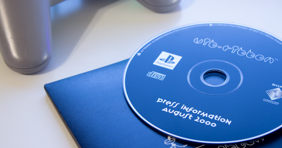 Ribbon Black: Vib Ribbon Press Kit - full disc contents!