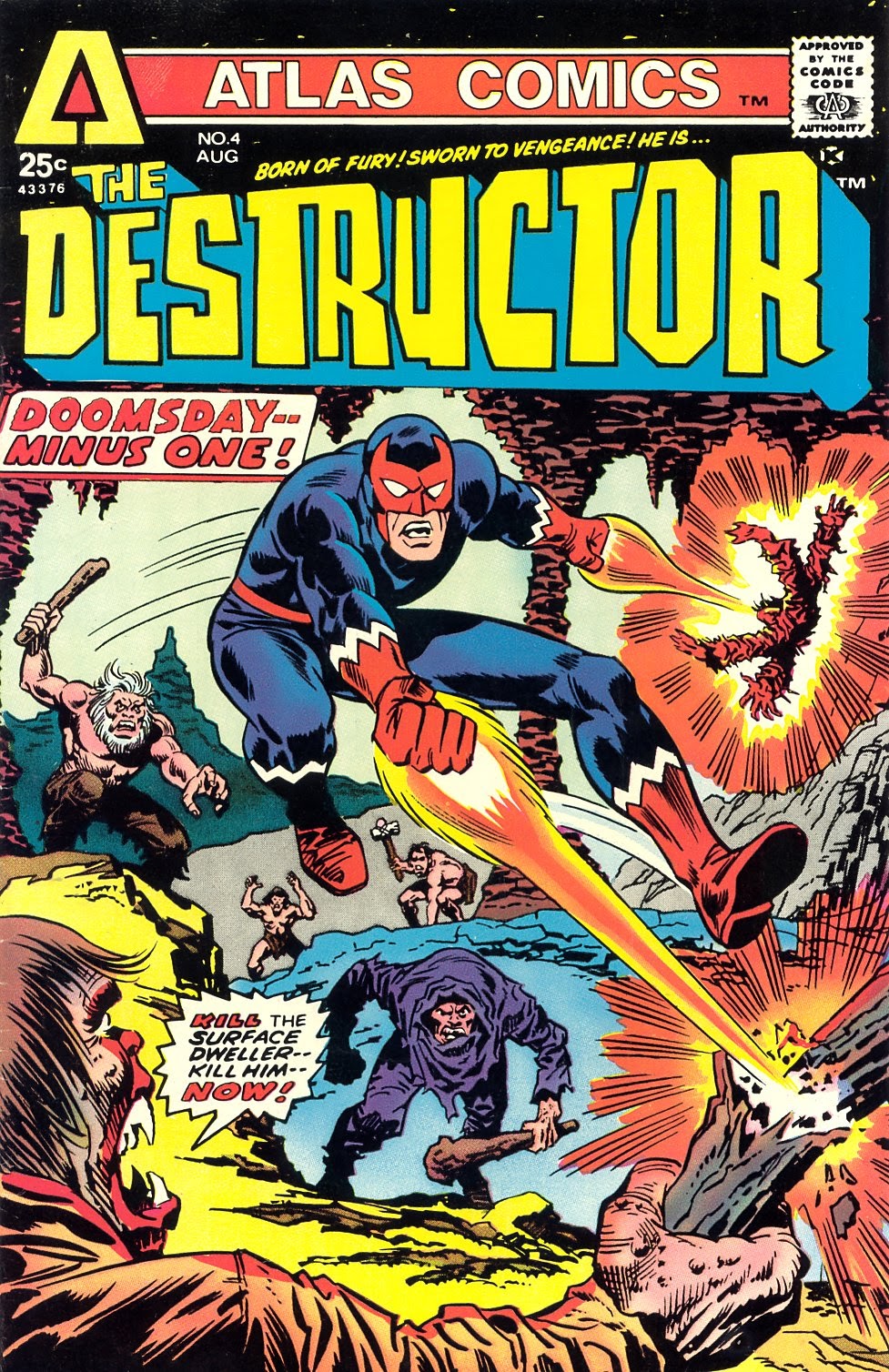 STEVE DITKO STUFF: Doomsday Minus One (DESTRUCTOR #4) Destructor Fourth ...