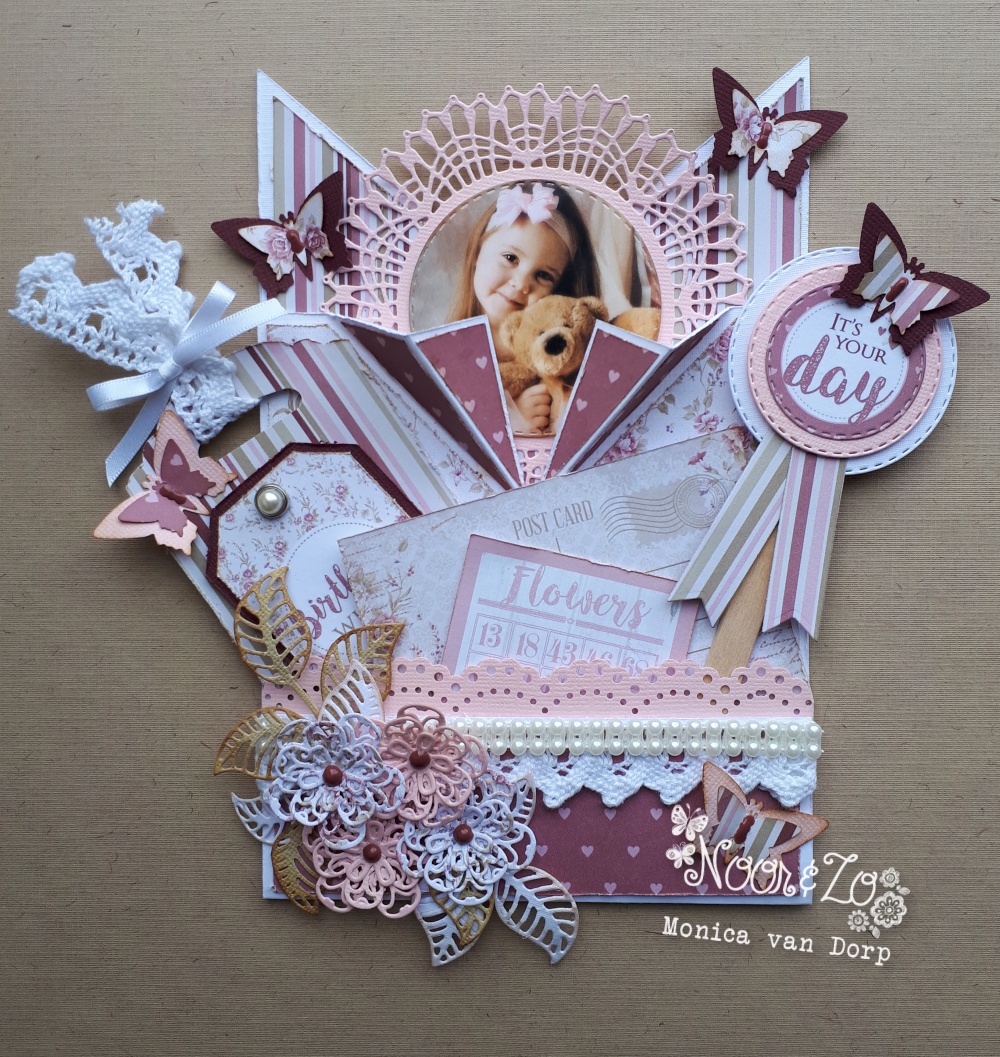 Crea-Mo's Cards & More: Loaded Card Lovely Pink