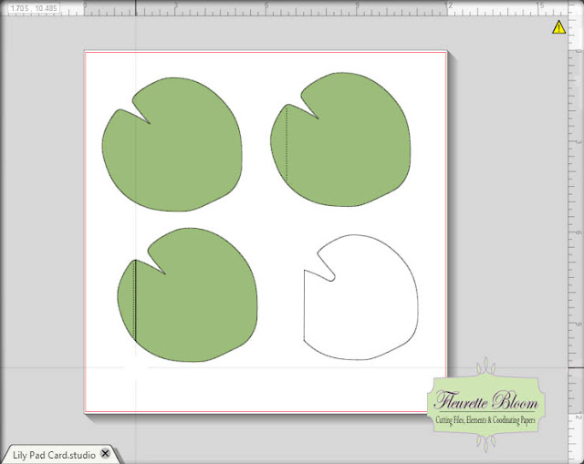 I Love Doing All Things Crafty: Lily Pad Shape Card | Ink On 3