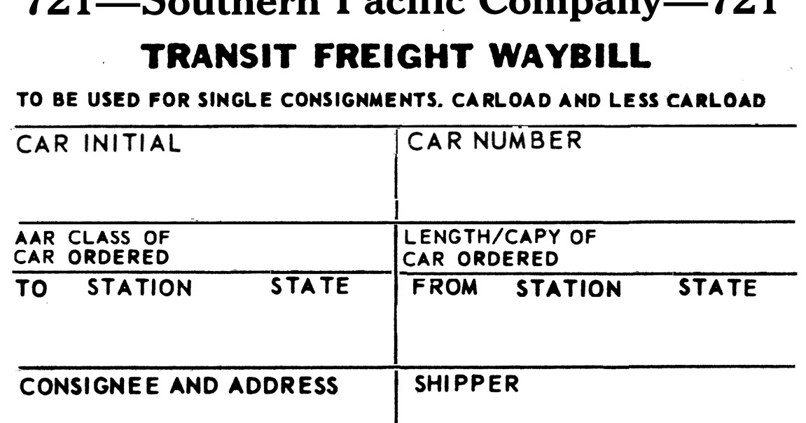 modeling the SP: Waybills, Part 71: milling in transit