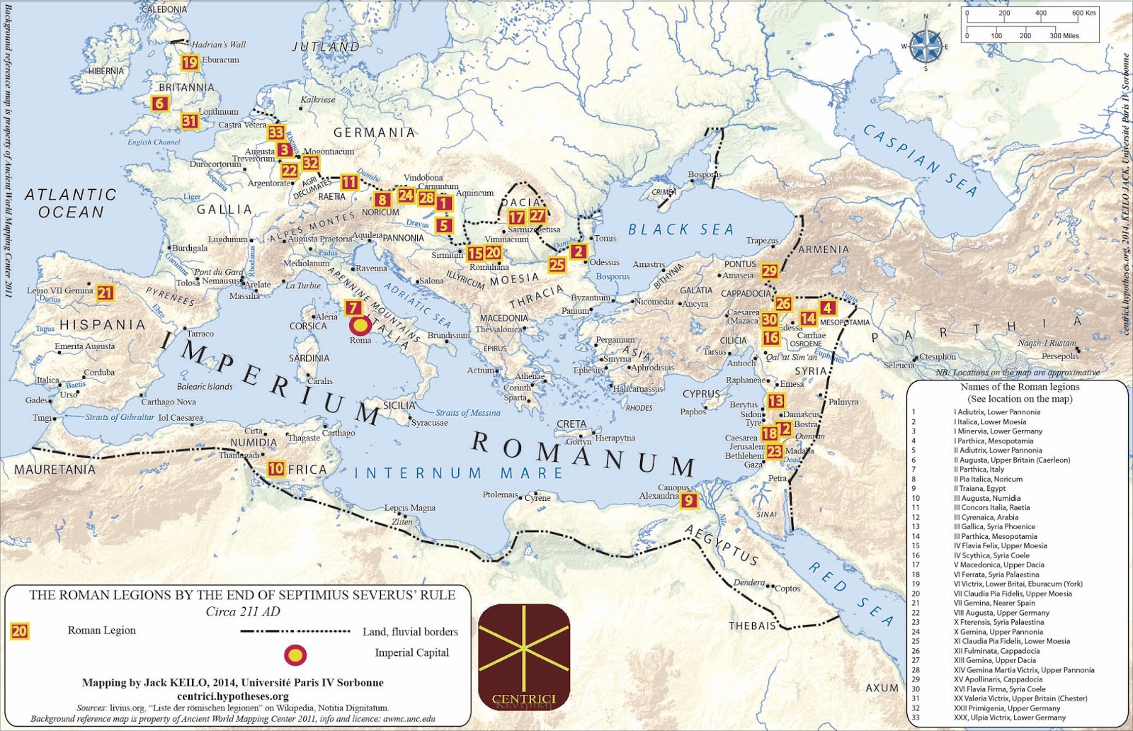 LAS LEGIONES ROMANAS