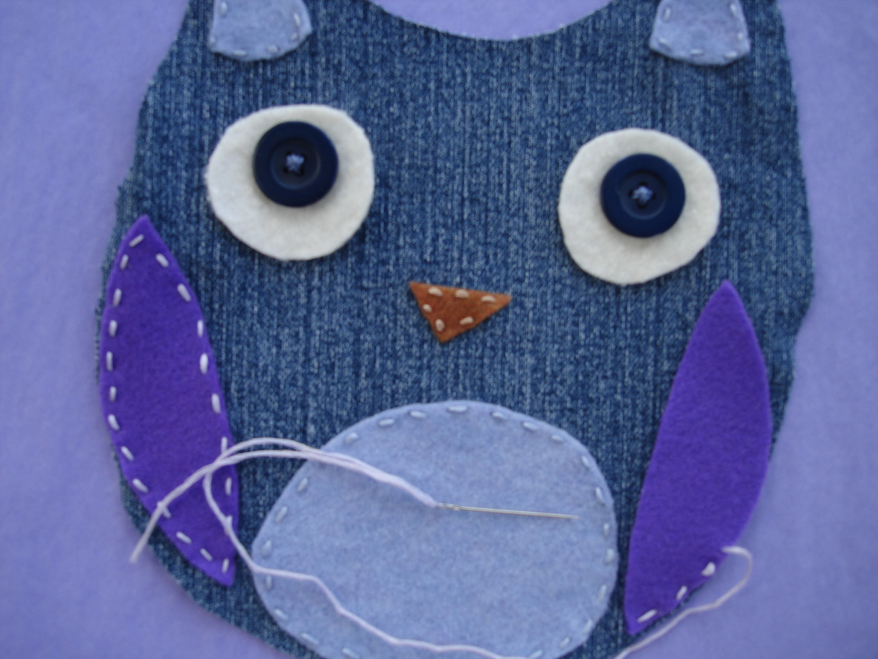 Craft Your Style: Recycled Denim Owl Purse Tutorial