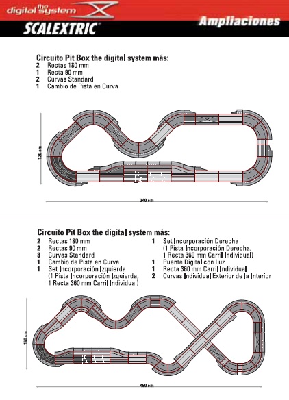 Mis circuitos de slot. La mayor colección de diseños de scalextric del ...