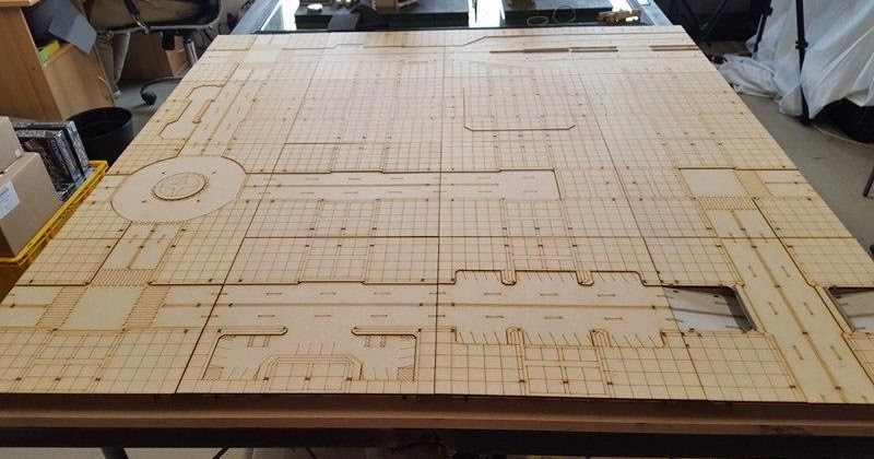 Tabletop Fix: TT Combat - Dropzone Commander Game Tiles Preview