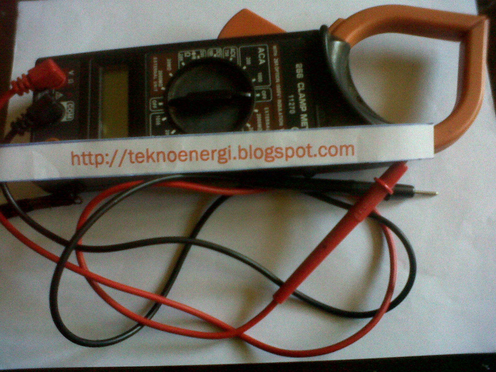 Tekno Energi: Definisi Multimeter Digital