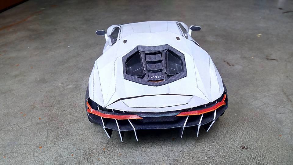 PAPER CRAFT CAR Lamborghini Centenario Paper Car paper-craft-car-lamborghini-centenario-paper-car