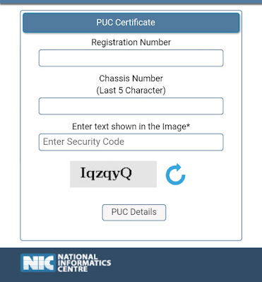How To PUC Certificate Online Download