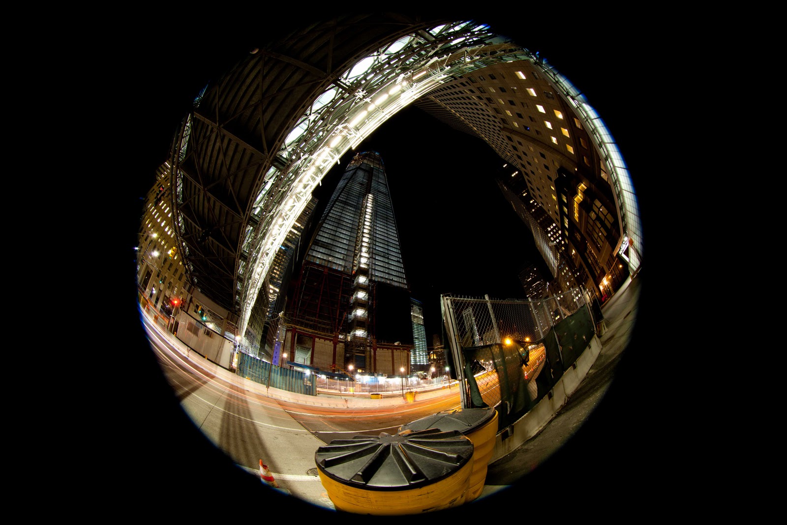 Aemiessence Fine Arts: World Trade Center 8-15mm f4 Fisheye - set to ...