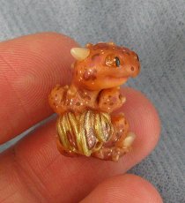 Dark Thoughts And Pleasant Dreams: Sterling Silver & Polymer Clay Ear Cuffs