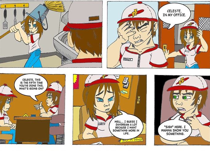 Ryan Melrose Comixs: Web Comic Review Cryptic Yume by Porche Johnson