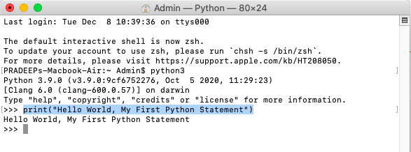 Getting Started With Python Getting Started With Python